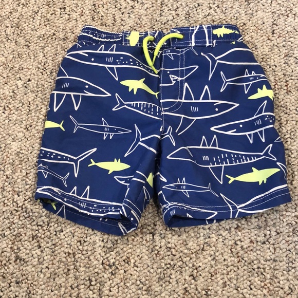 Carter's | Swim | Boys Shark Swim Trunks | Poshmark